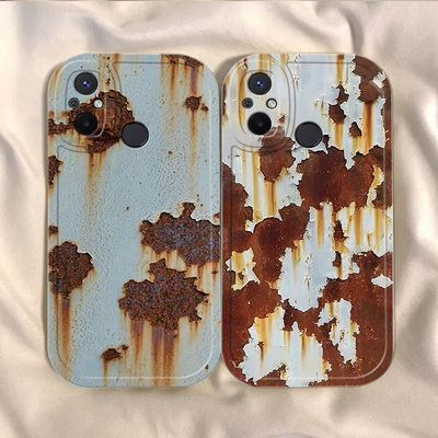 适用红米12C手机壳小米Redmi十二C12保护22120RN86C套helio硅胶g85Note全包防摔redmin送钢化膜男女锈迹斑斑