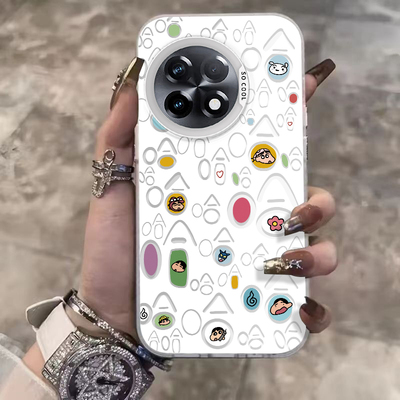 适用一加ace2手机壳1加ace2pro全包防摔外壳oppo一加ace2v女新款oneplusaec保护套软硅胶1+ace2por撞色元气壳