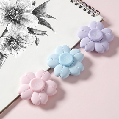 晨光AXP963WU出发光樱号旋转陀螺橡皮趣味解压创意橡皮少屑不留痕