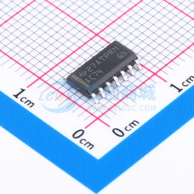触发器 SN74AC74DR SOIC-14 原装正品 电子元器件配单