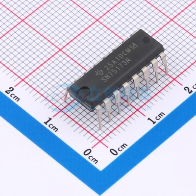 RS-485/RS-422芯片 SN75173N PDIP-16 原装正品