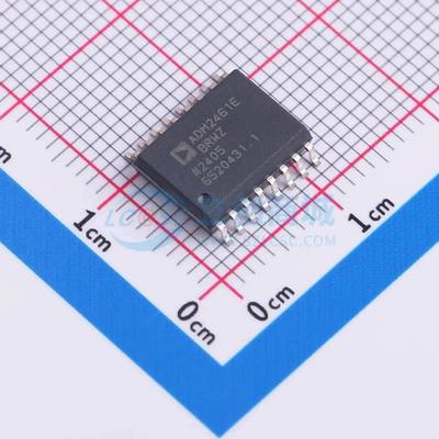 隔离式RS485/422收发器 ADM2461EBRWZ SOIC-16-300mil 原装正品