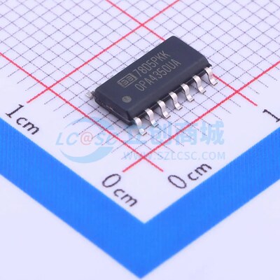 原装 精密运放 OPA4350UA SOIC-14 全新