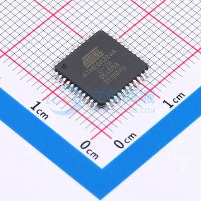 单片机(MCU/MPU/SOC) ATMEGA324A-AU TQFP-44(10x10) 原装正品