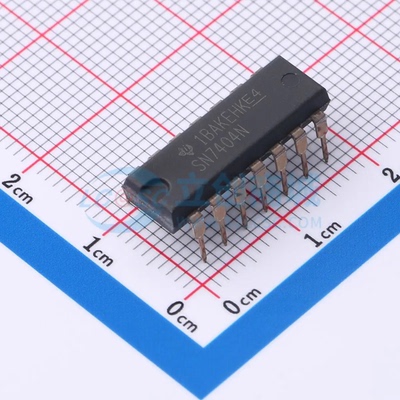 反相器 SN7404N PDIP-14 原装正品 电子元器件配单