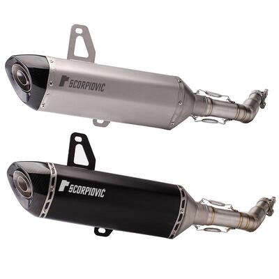 适用维斯帕VespaGTS300中段尾段天蝎排气管GTS改装08-21款