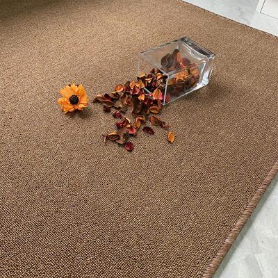 咖啡色覆地毯房间大积面满铺驼LL-72407色短毛办古公室摄影照棚拍