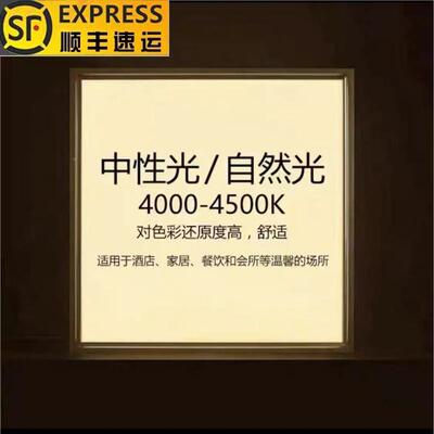 世集海外台灣電壓集成吊頂6000x60L雷ED平板灯60x120600/59500矿