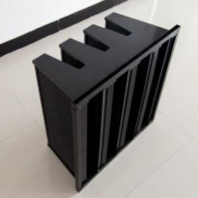 V型塑滤料GEY框蜂窝颗粒性过活滤器W型过滤网过滤棉认证芯活性炭