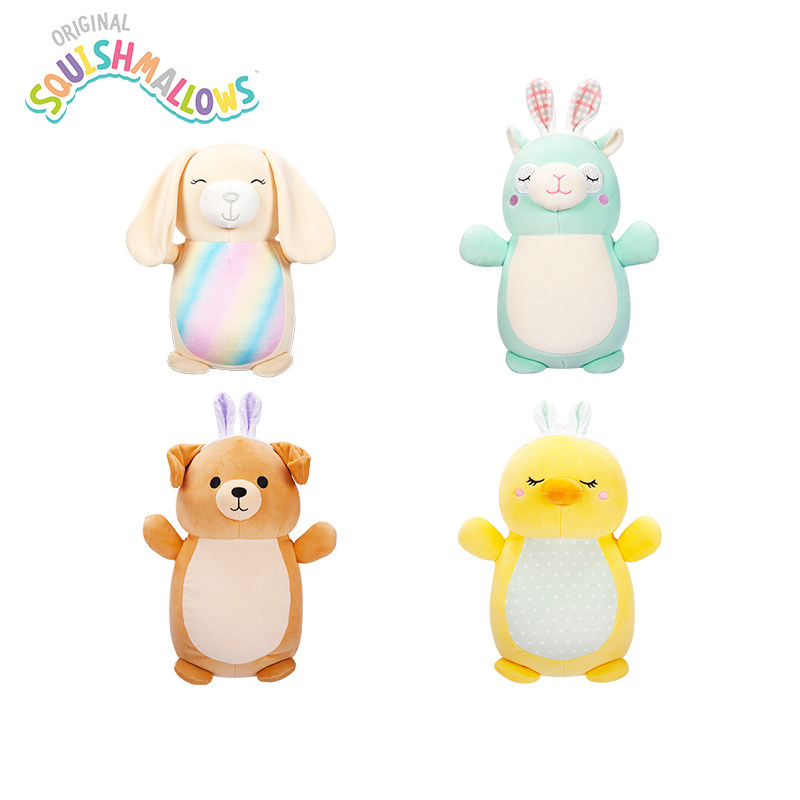 Squishmallows毛绒小兔小熊公仔玩偶布娃娃玩具六一儿童节日礼物