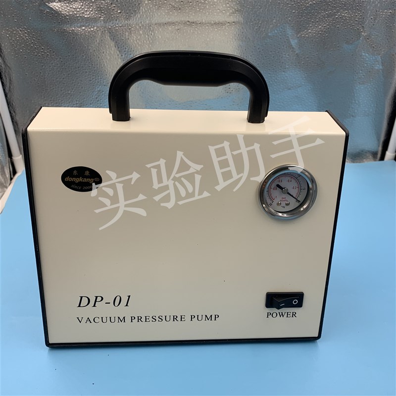 DP-01无油隔膜真空泵 便携式 实验室抽真空泵 抽气泵砂芯过滤配套