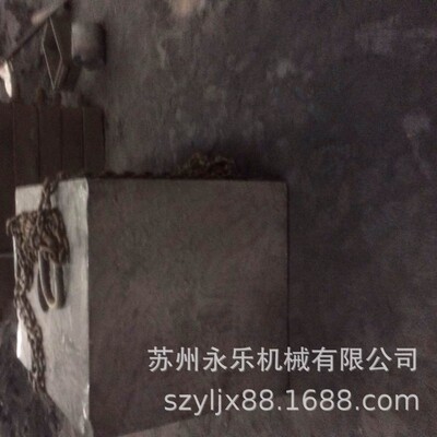 苏州厂家铸件不锈钢配重块纺织提花机加工铸铁件大型床身铸件