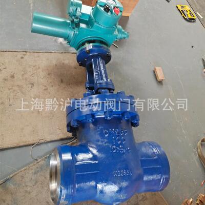 铬钼钢电动法兰闸阀Z941H-160CDN300闸阀高压电动闸阀