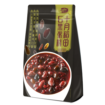 十月稻田五红六黑粥料500g*2袋月子餐营养早餐五谷杂粮组合