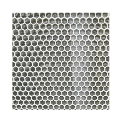 六角冲孔网 不锈钢冲孔网板 穿孔筛网 幕墙装饰蜂窝状网板 洞洞板