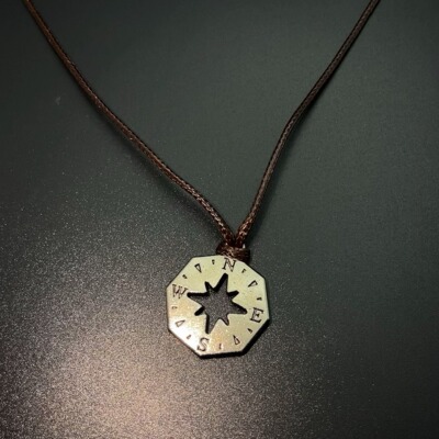 Vintage古着 Star Chart Guidance项链
