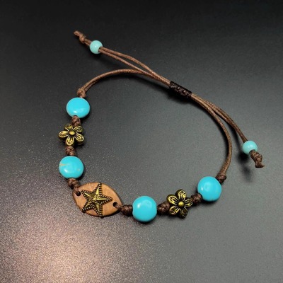 Vintage古着 Pine stone carving手串