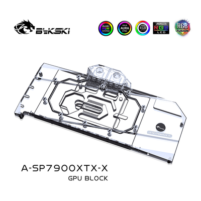 Bykski A-SP7900XTX-X 显卡水冷头 蓝宝石 RX7900 XTX Nitro