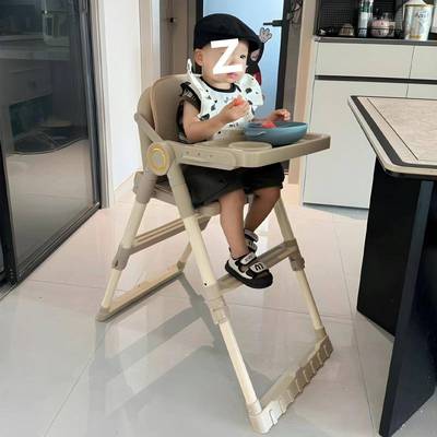 安装儿童餐免椅宝吃饭椅幼婴儿学座椅可折叠宝75307宝宝餐椅小孩