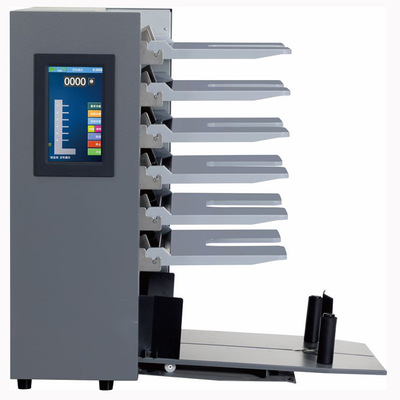 自动配页机6格触摸屏SR406可联机自动配页订折无碳纸双胶纸配页