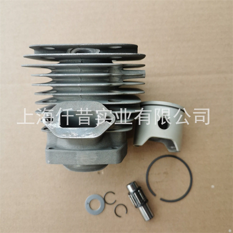 气缸体活塞环适配ECHO共立爱可CS-610汽油伐木锯链锯油锯缸套