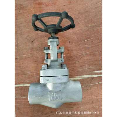 J61Y-800LBRL不锈钢承插焊截止阀F316L锻钢承插焊切断及节流