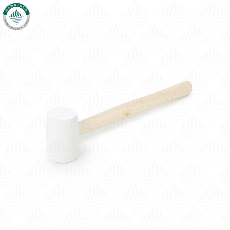 木工工具 锤 橡胶安装锤 儿童可用 全重400克 全长34cm 堤旁树