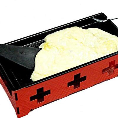 板烧奶酪面包加热机烧烤架烤炉单人烤盘 Raclette cheese芝士汉堡