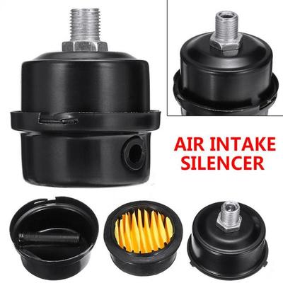1Pcs Alloy Metal Air Compressor Intake Filter Noise Muffler