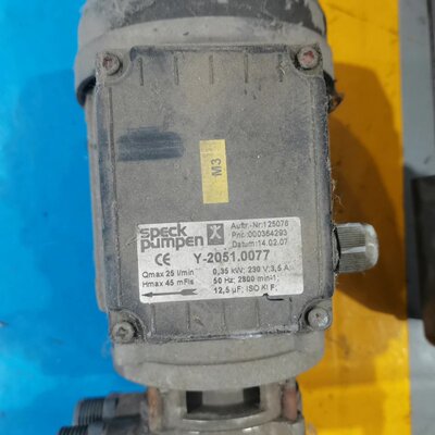 可维修【型号】：SPECK PUMPEN Y-2051.0077议价