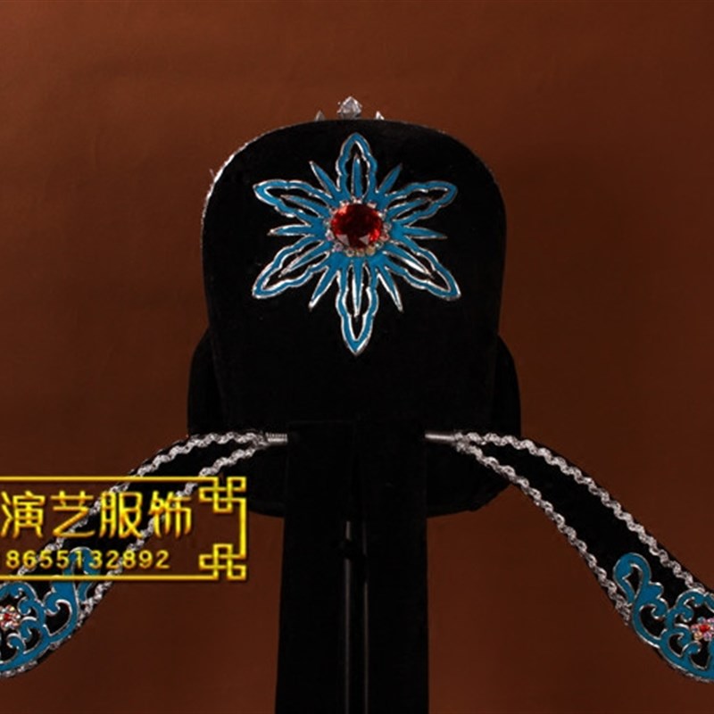 好货越剧戏剧舞蹈古装影戏曲新款书生帽才子帽小生帽
