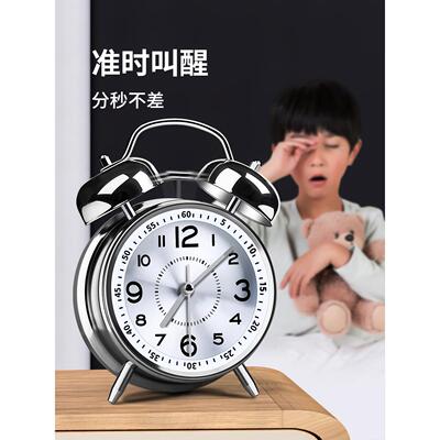 61K32024新款机械闹钟初高中学生老人起床叫醒小
