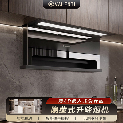 VALENTI华伦帝F3V隐藏升降油烟机