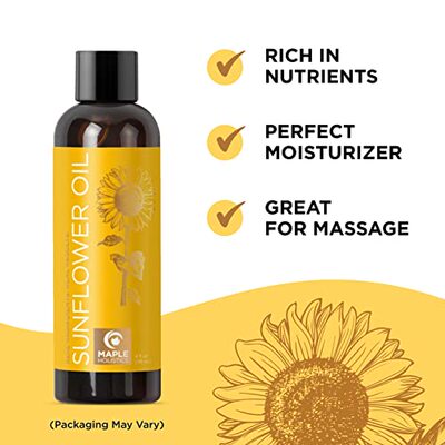 Sunflower Oil for Hair Skin and Nails - Aromatherapy Carrier