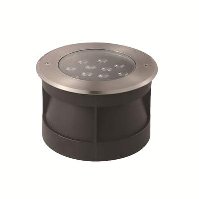 3W6W9W12W15W18W24W36W防水LED全不锈钢地埋灯 圆形水下埋地灯
