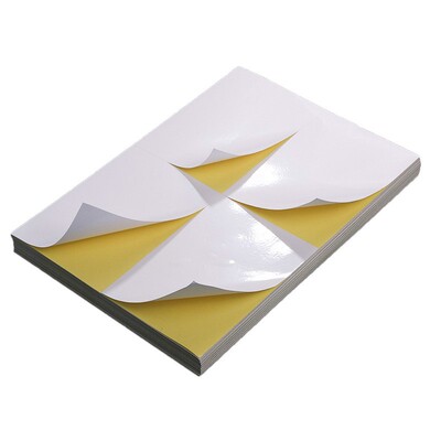 好货A4 shiny stickers four cutting another open four cell