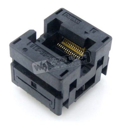 SSOP30TSSOP30引脚间距0.65mm编程座测试座IC芯片进行烧写测试