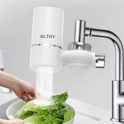 ALTHY Tap Water Filter Purifier Kitchen Faucet Water Purific