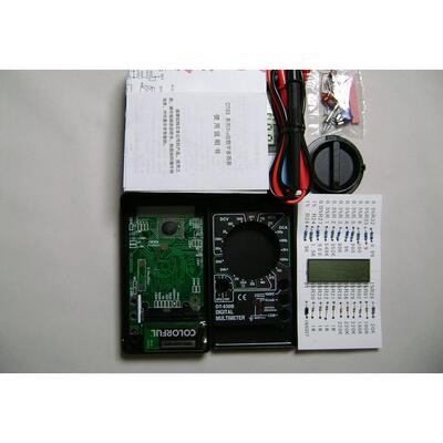 数字万用表教学套件/散件 DT830B 电子教学实训套件