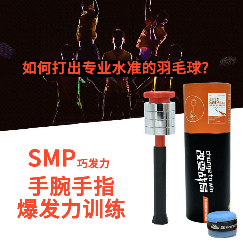 mysports羽毛球拍训练器巧发力练习器扣杀挥拍器单人羽毛球训练器