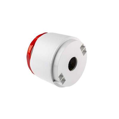 90015R0 Hosiden Besson声光报警器9-30V直流红色频闪光效110dB