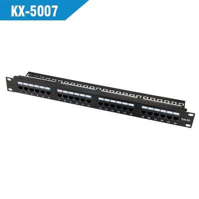 180度带LED灯超六类配线架(KX-5007)