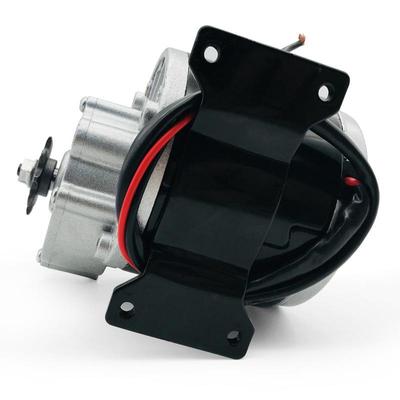 12V50W有刷大功率永磁直流减速6V皮带轮低速电机马达齿轮带脚