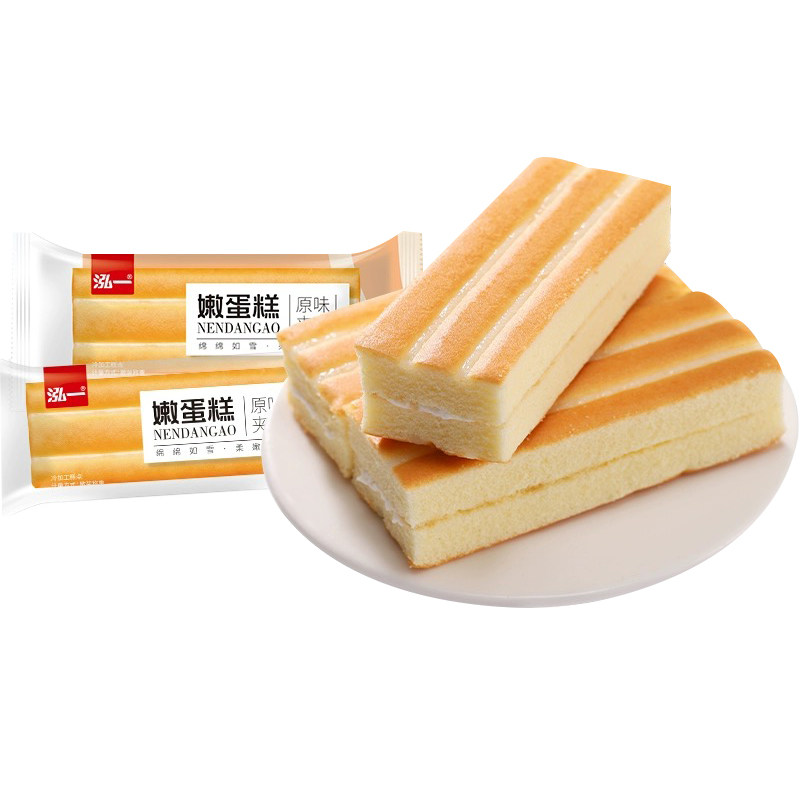 泓一椰绒夹心蛋糕整箱早餐网红面包懒人速食饱腹零食品商超同款