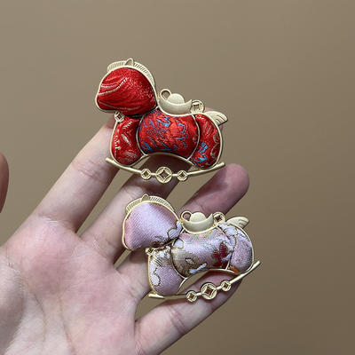 苏小北新中式非遗小马刘海夹