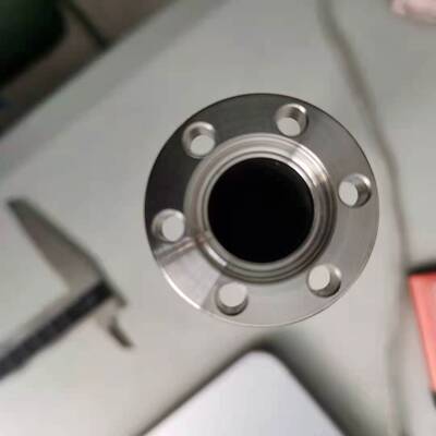 全新CF16真空直通管200mm长双CF16法兰管现货304不锈钢对接真空管