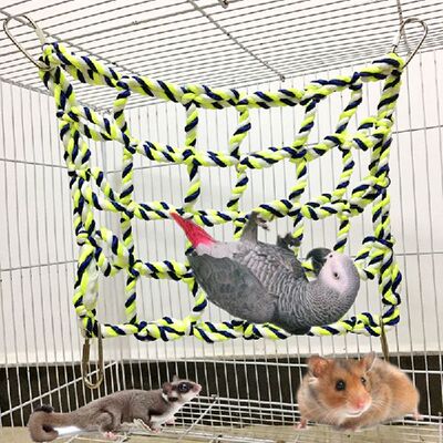 好货Bird Climb Net Nylon Rope Parrot Hanging Rope Stand Net