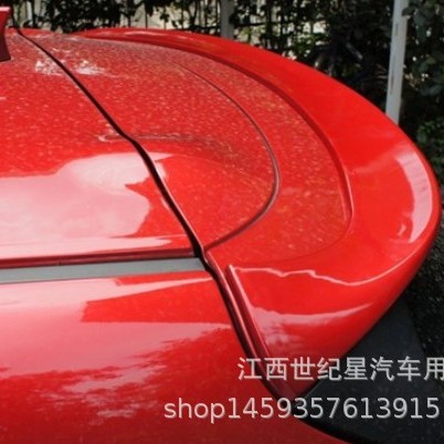 适用于马自达3昂克赛拉尾翼 两厢Axela改装尾翼顶翼