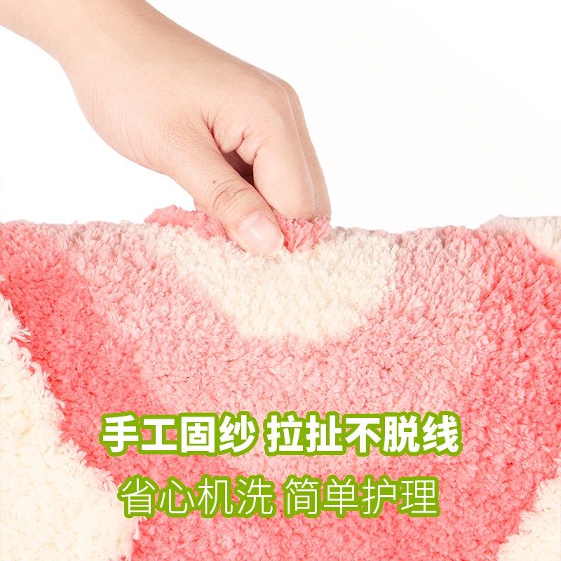 奈司卧室地毯床边毯毛绒加厚ins风客I厅沙发茶几毯衣帽间镜前毯子