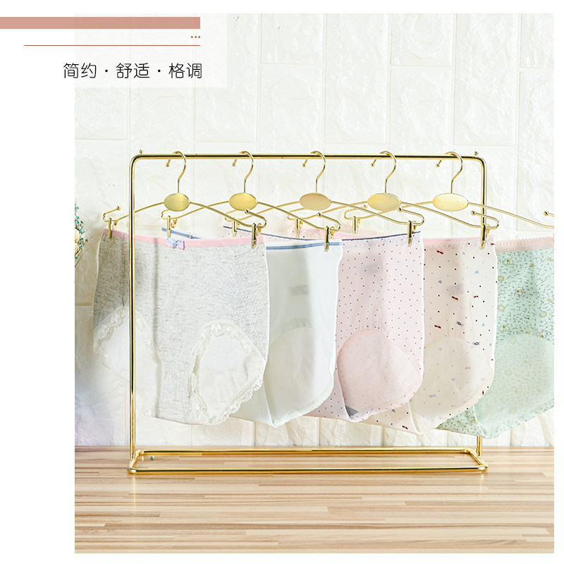 内衣店内裤桌面展l示架橱窗内裤展示架子落地流水台货架内衣小架